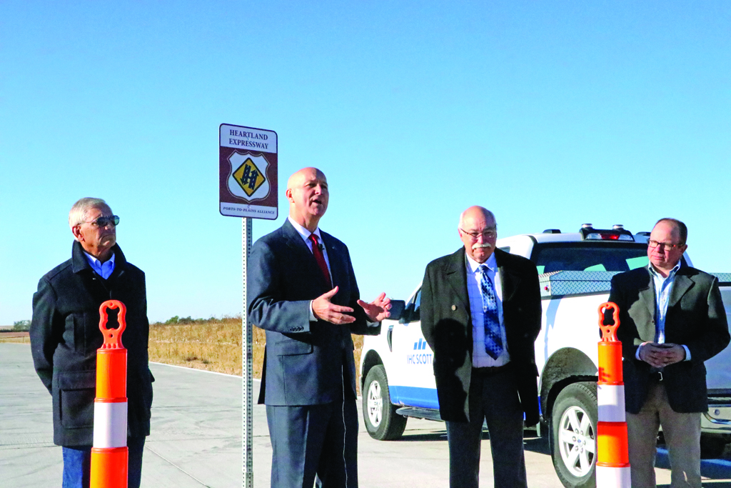 Gov. Ricketts, Officials Celebrate Expansion of Heartland Expressway ...